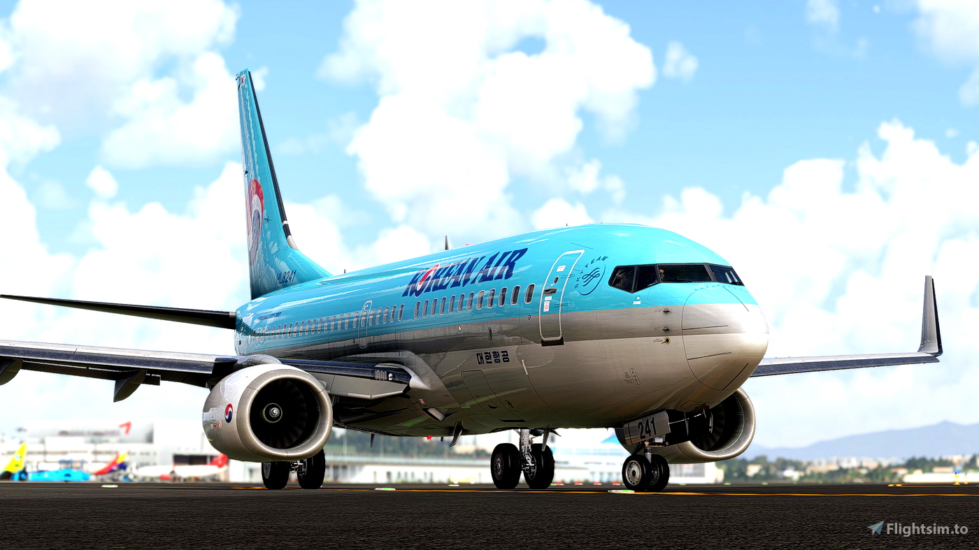 Korean Air Livery for PMDG Boeing 737-700 for Microsoft Flight ...