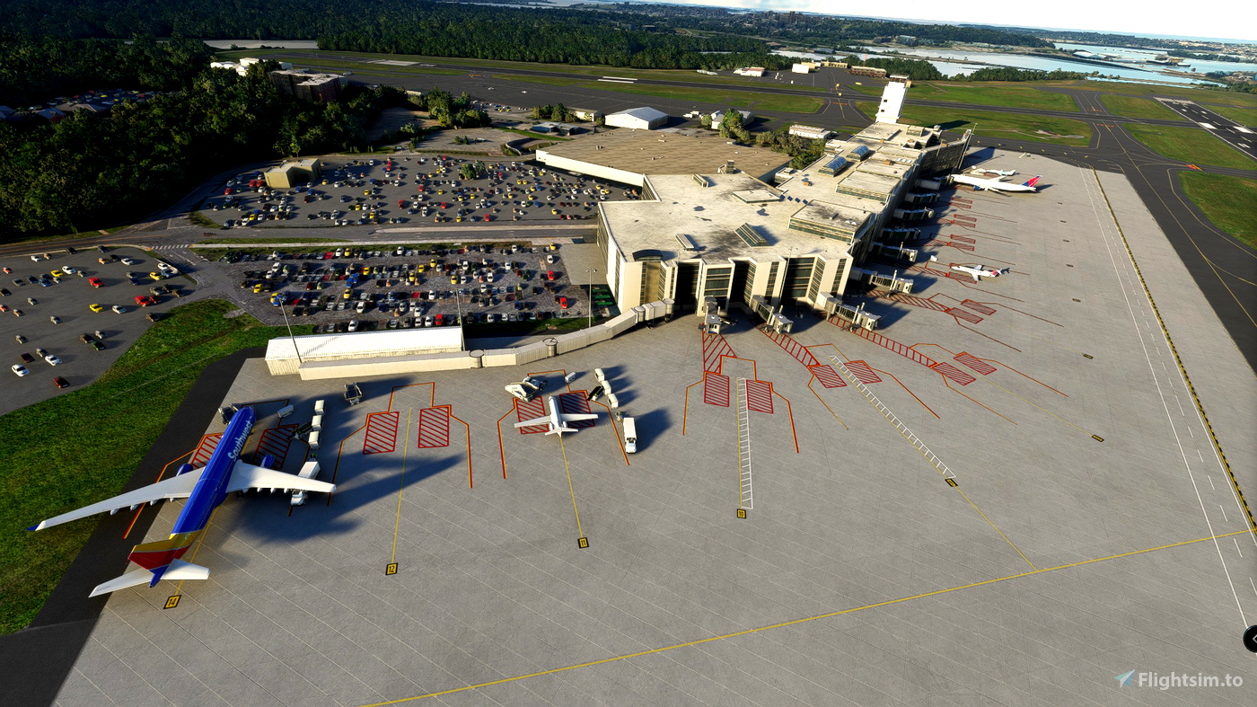 KPWM Portland International Jetport V1.1 for Microsoft Flight Simulator ...
