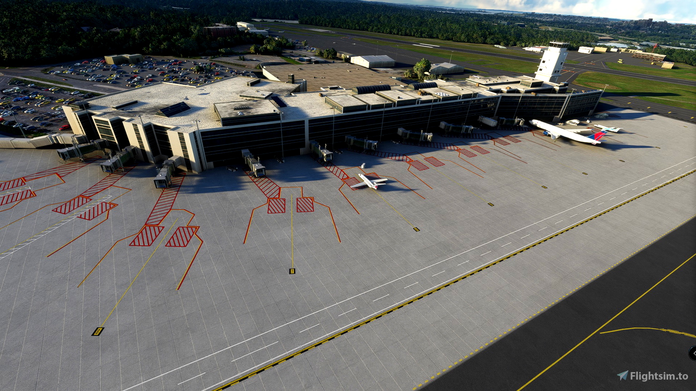 KPWM Portland International Jetport V1.1 for Microsoft Flight Simulator ...