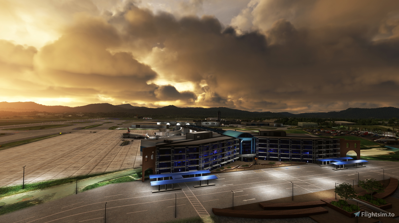Skyline Simulations - KROA - Roanoke Airport for Microsoft Flight ...