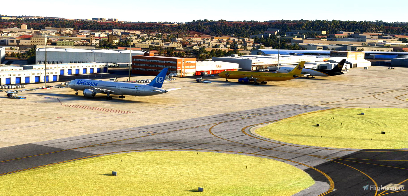 LEMD Madrid - AIG Static + Lights fix (Discontinued) for Microsoft ...