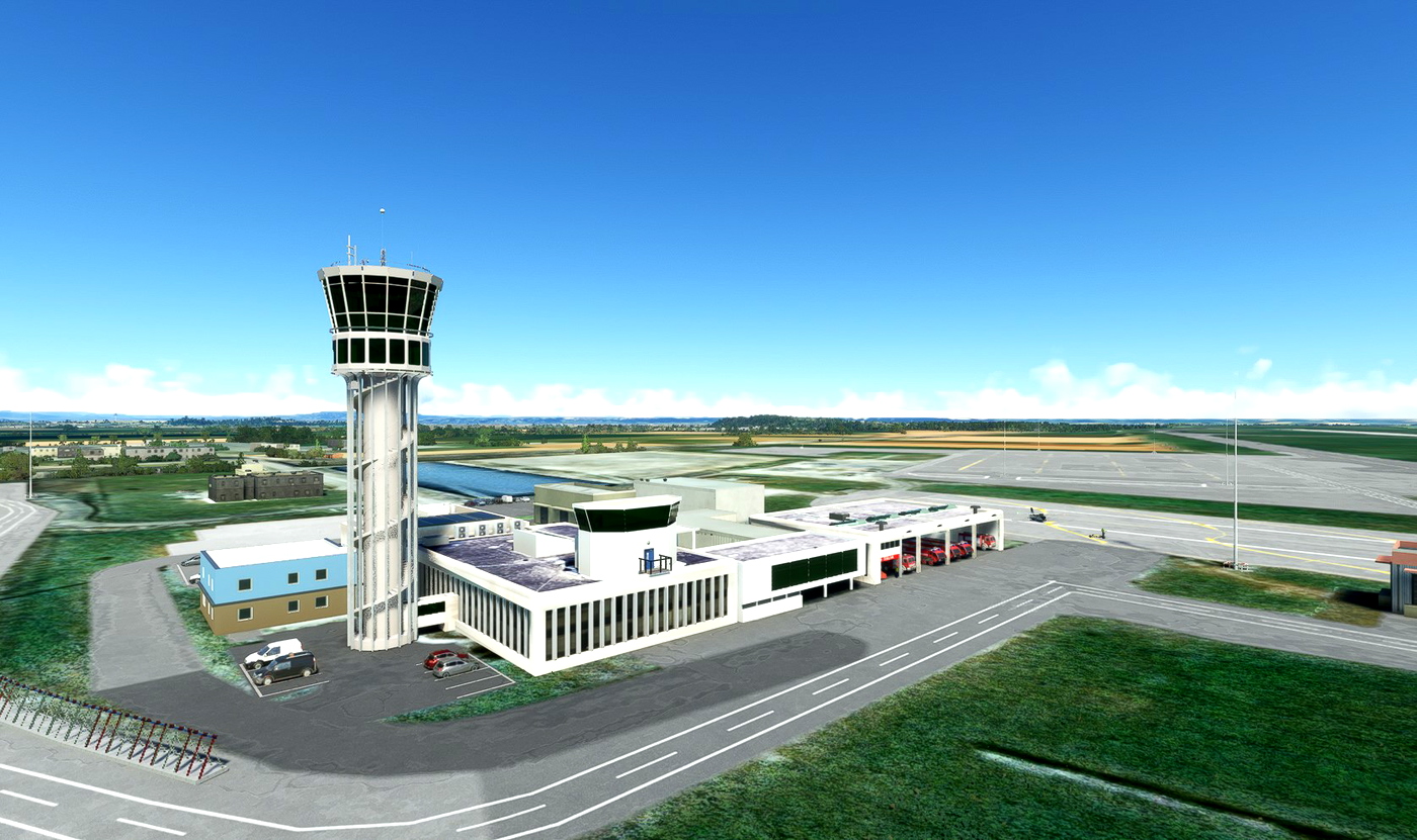 LFLL Lyon-Saint Exupéry (Control Tower) for Microsoft Flight Simulator ...