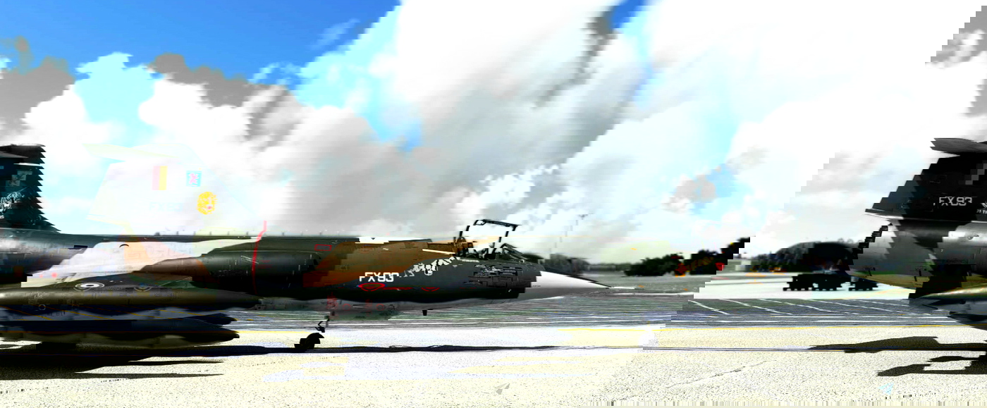 Lockheed F-104G - FX93 - 31st Sq Belgian Air Force - Tiger Meet 1980 ...