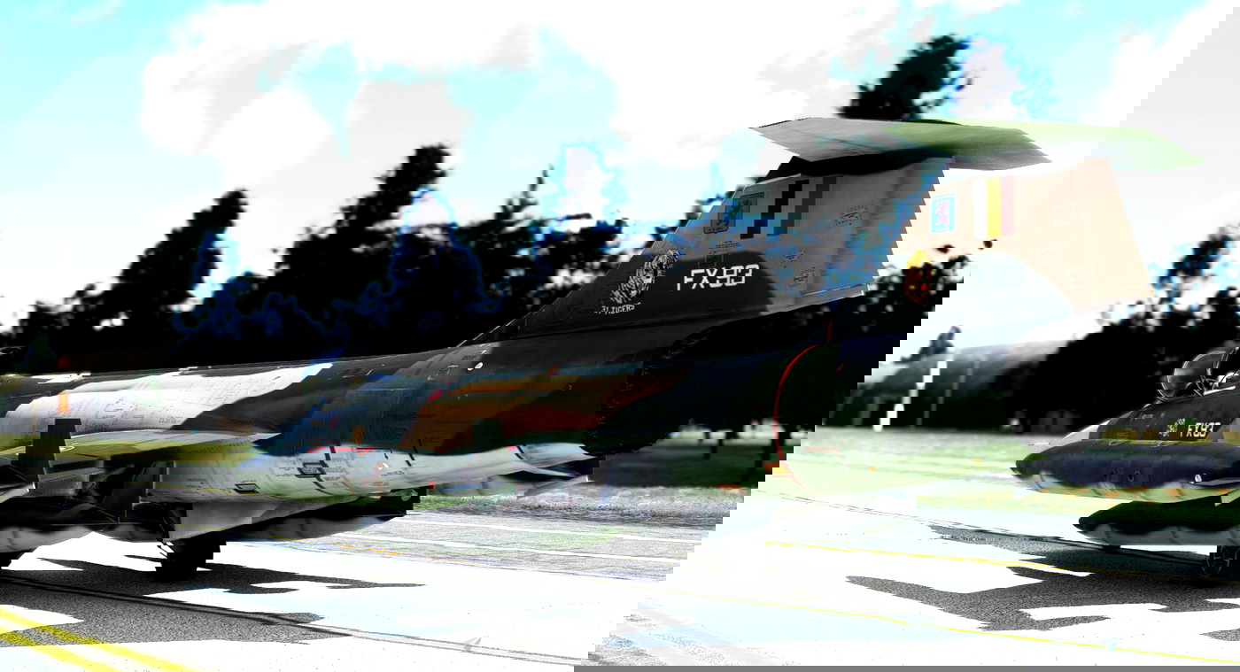 Lockheed F-104G - FX93 - 31st Sq Belgian Air Force - Tiger Meet 1980 ...