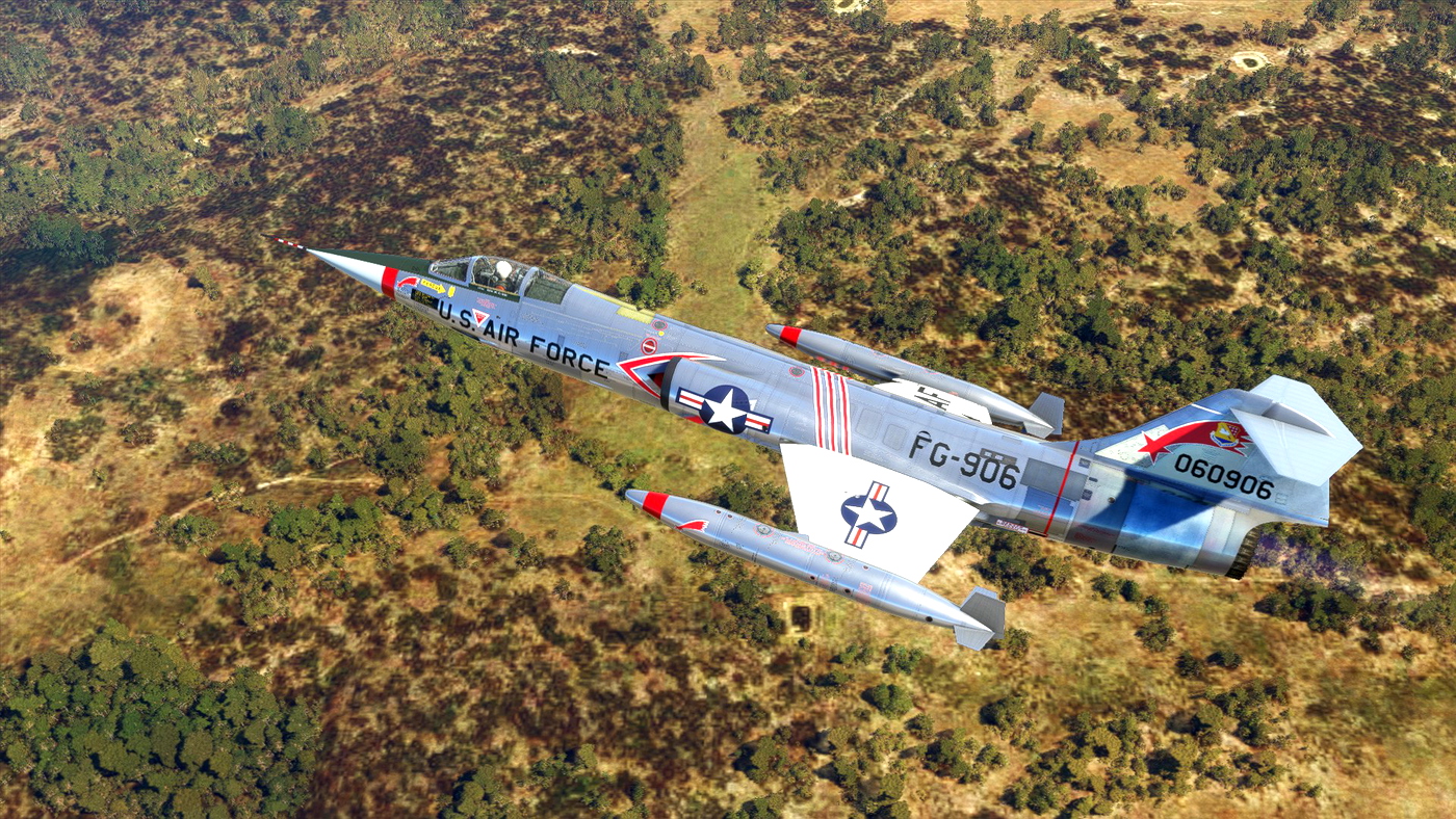 Lockheed F-104G USAF 479th TFW 060906. voor Microsoft Flight Simulator ...