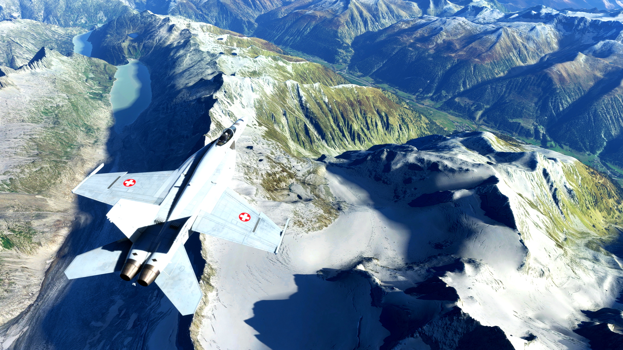 Model Instruments | LSMC - Ulrichen Airport with Glacier Express for MSFS