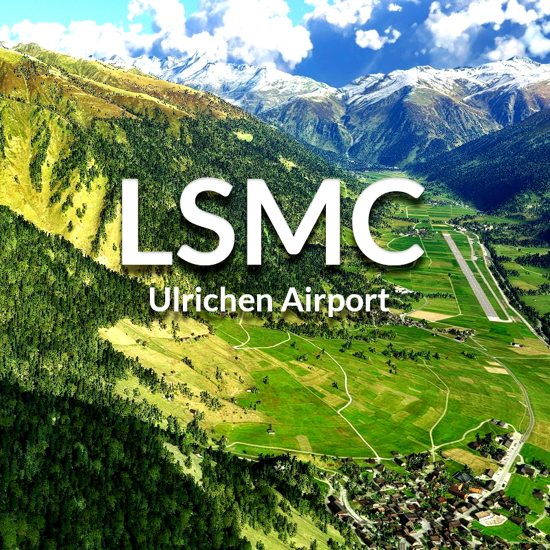 Model Instruments | LSMC - Ulrichen Airport with Glacier Express for MSFS