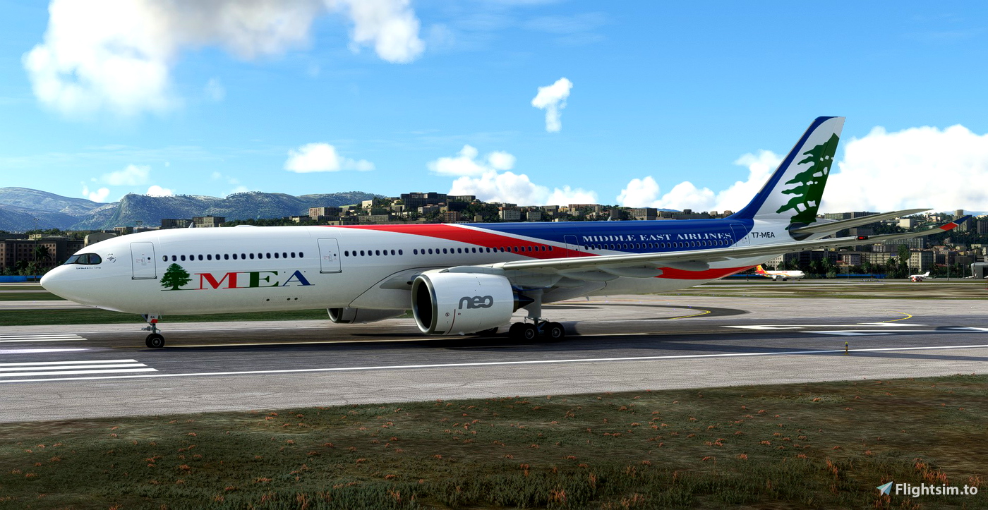 MEA / Middle East Airlines "2020 livery" Headwind A330-900 for ...