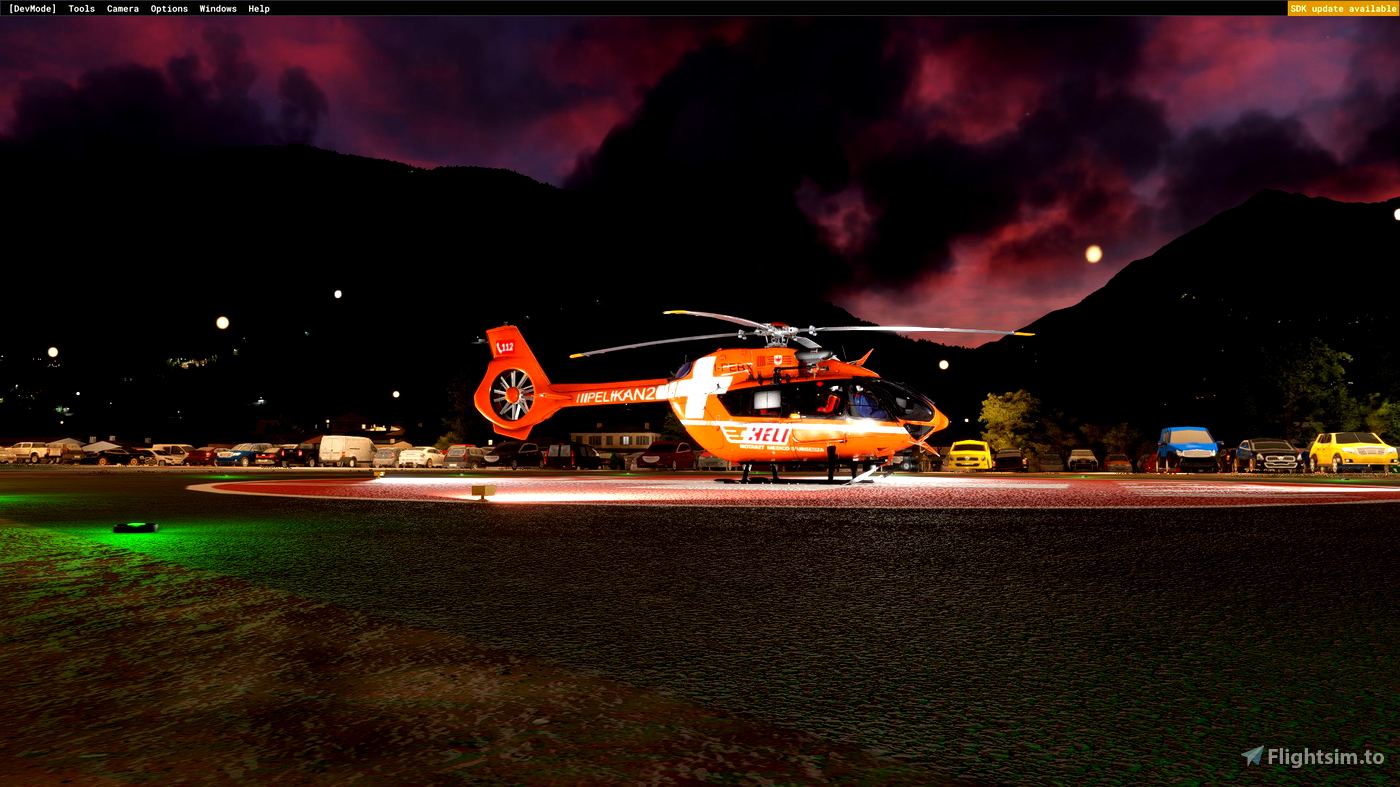 Meran Hospital Heliport for Microsoft Flight Simulator | MSFS