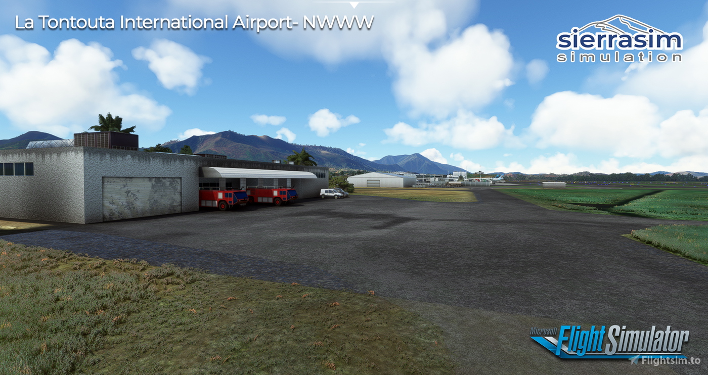 Sierrasim Simulation - NWWW - La Tontouta Intl. Airport for Microsoft ...