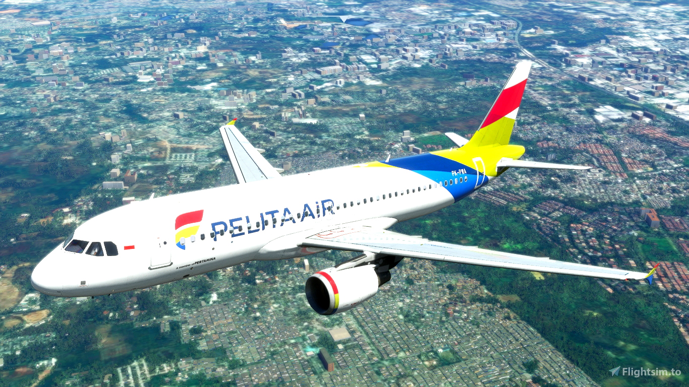 Pelita Air PK-PWA for Microsoft Flight Simulator | MSFS