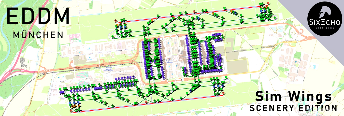 Pilot2ATC München EDDM MUC (Munich) for Microsoft Flight Simulator | MSFS