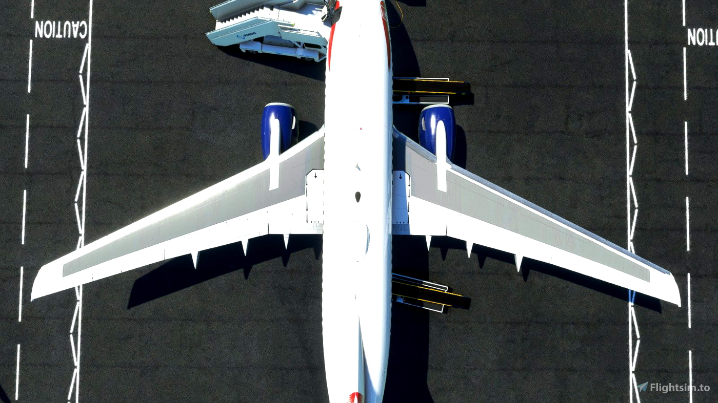 PMDG 737 Classic Style Wing Textures (For Repainters Too!) for ...