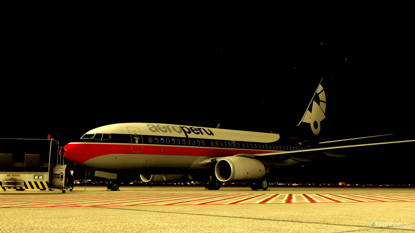 PMDG 737-700 AeroPeru (OB1715) Fictional for Microsoft Flight Simulator ...