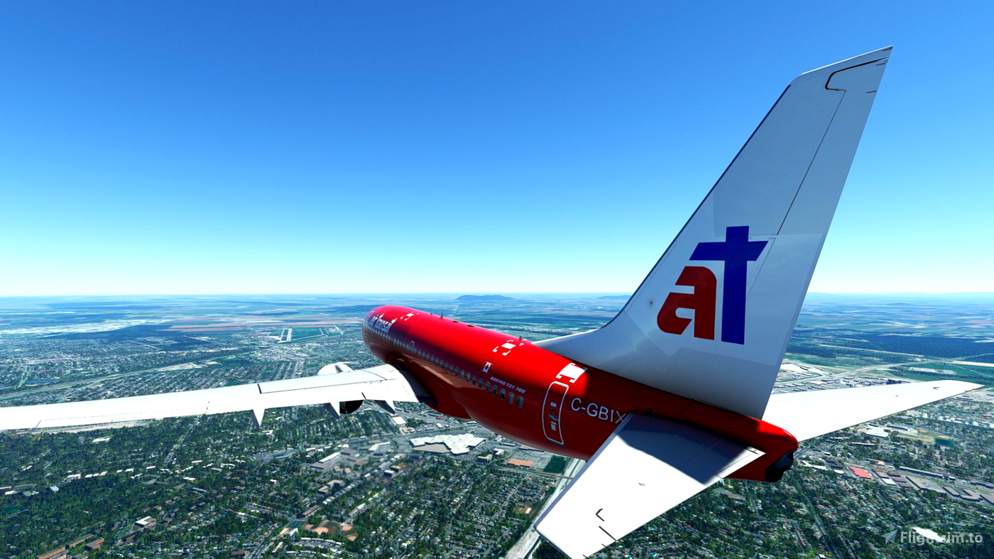 PMDG 737-700 Air Transat (C-GBIX) for Microsoft Flight Simulator | MSFS