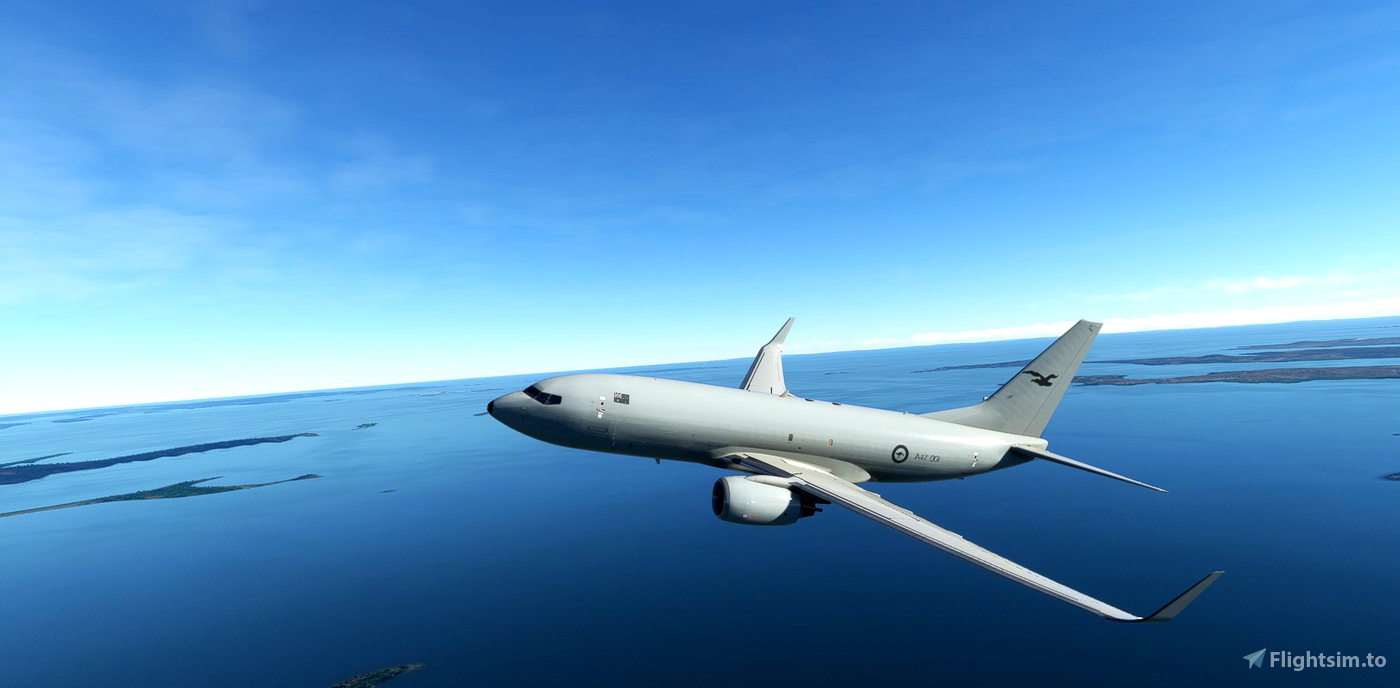 PMDG 737-700BBJ RAAF (P8 Poseidon) A47-001 for Microsoft Flight ...