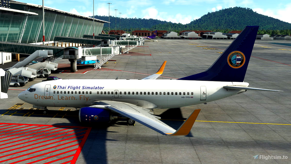 PMDG B737-700 | Thai Flight Simulator | HS-TFS for Microsoft Flight ...