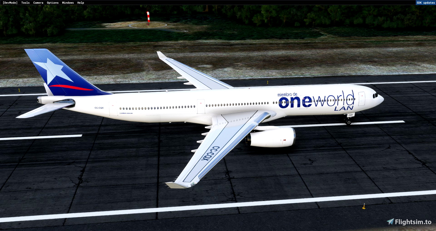 PMP A330 Lan Chile One World Livery for Microsoft Flight Simulator | MSFS
