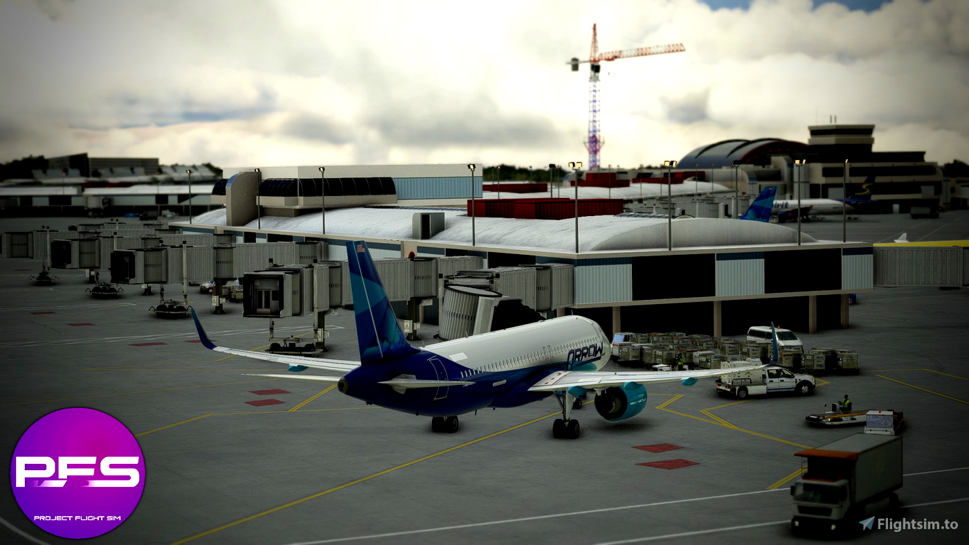 ProjectFlightSim - Pittsburgh International Airport (KPIT)V1.4 for ...