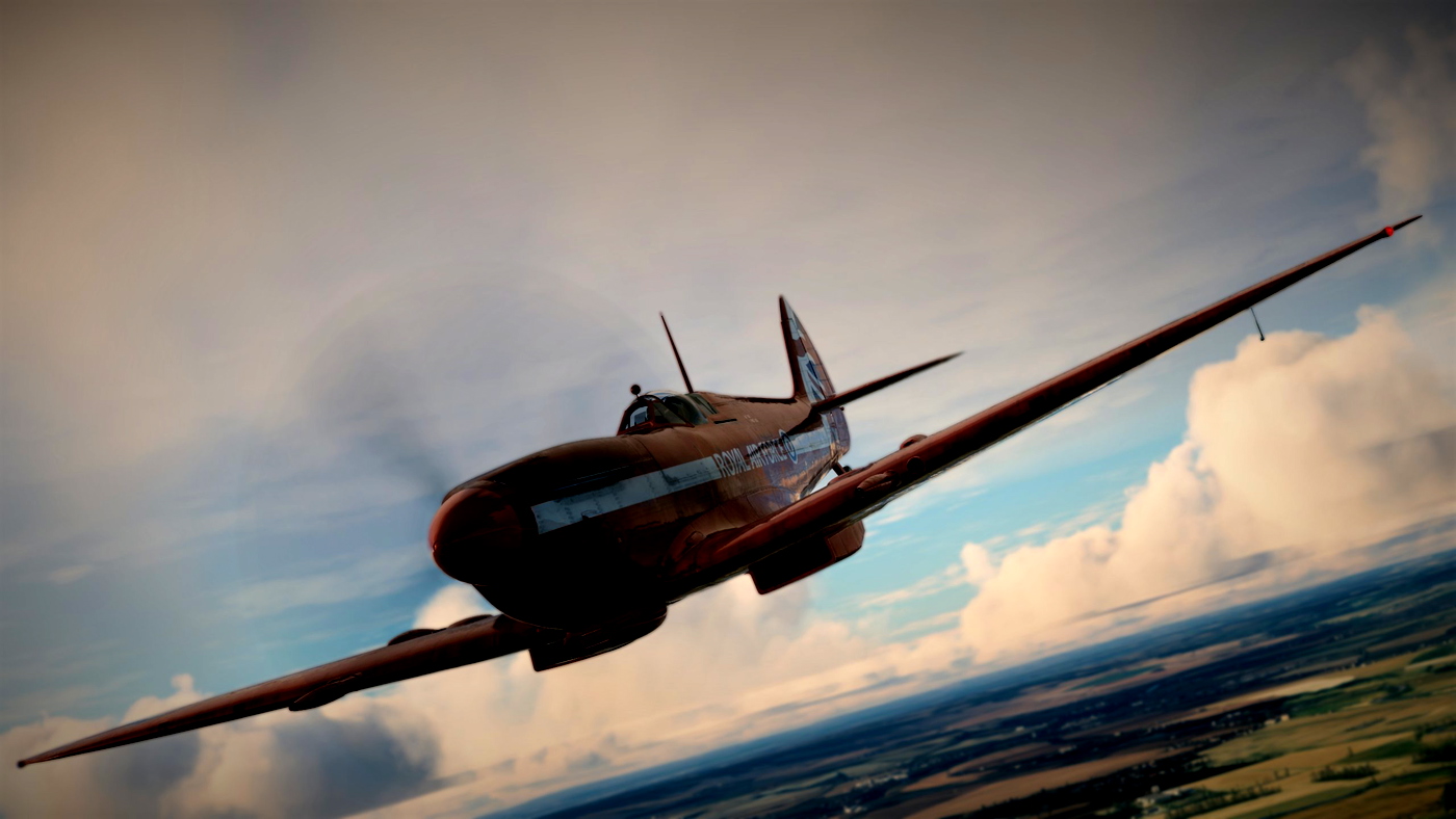 Red Arrows Livery for Spitfire Mk IXc for Microsoft Flight Simulator | MSFS