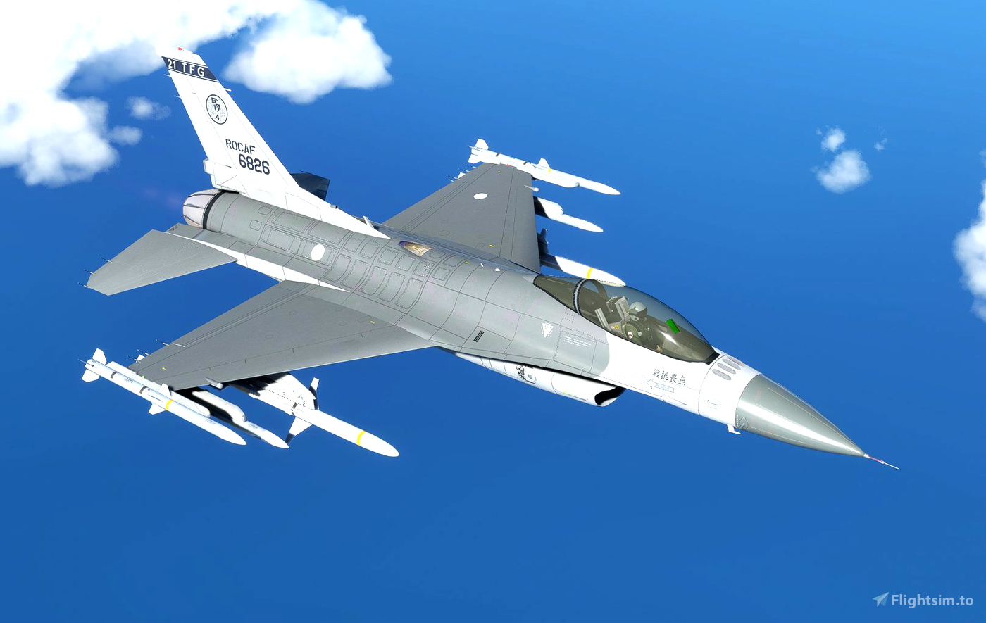 ROCAF F16 livery pack for Microsoft Flight Simulator | MSFS