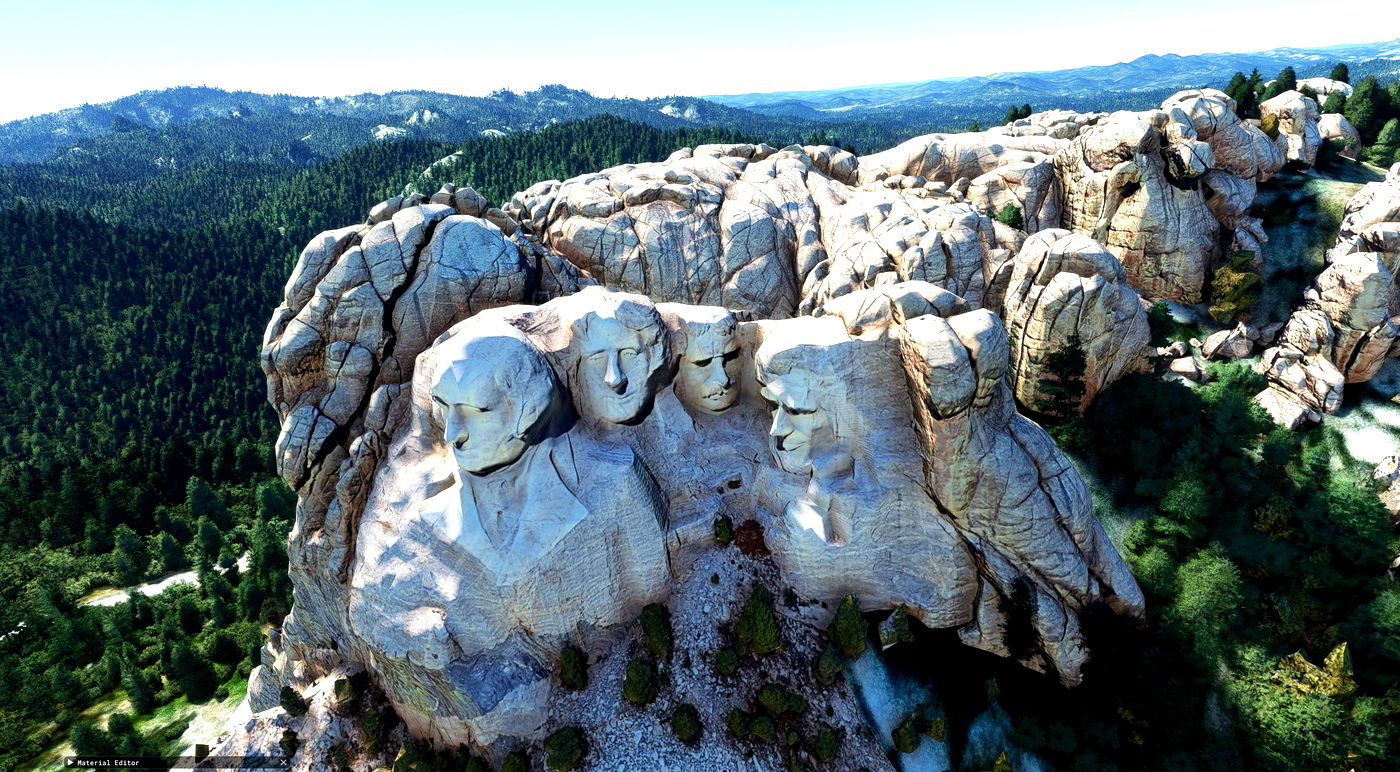 Rushmore Mount, google map für Microsoft Flight Simulator | MSFS