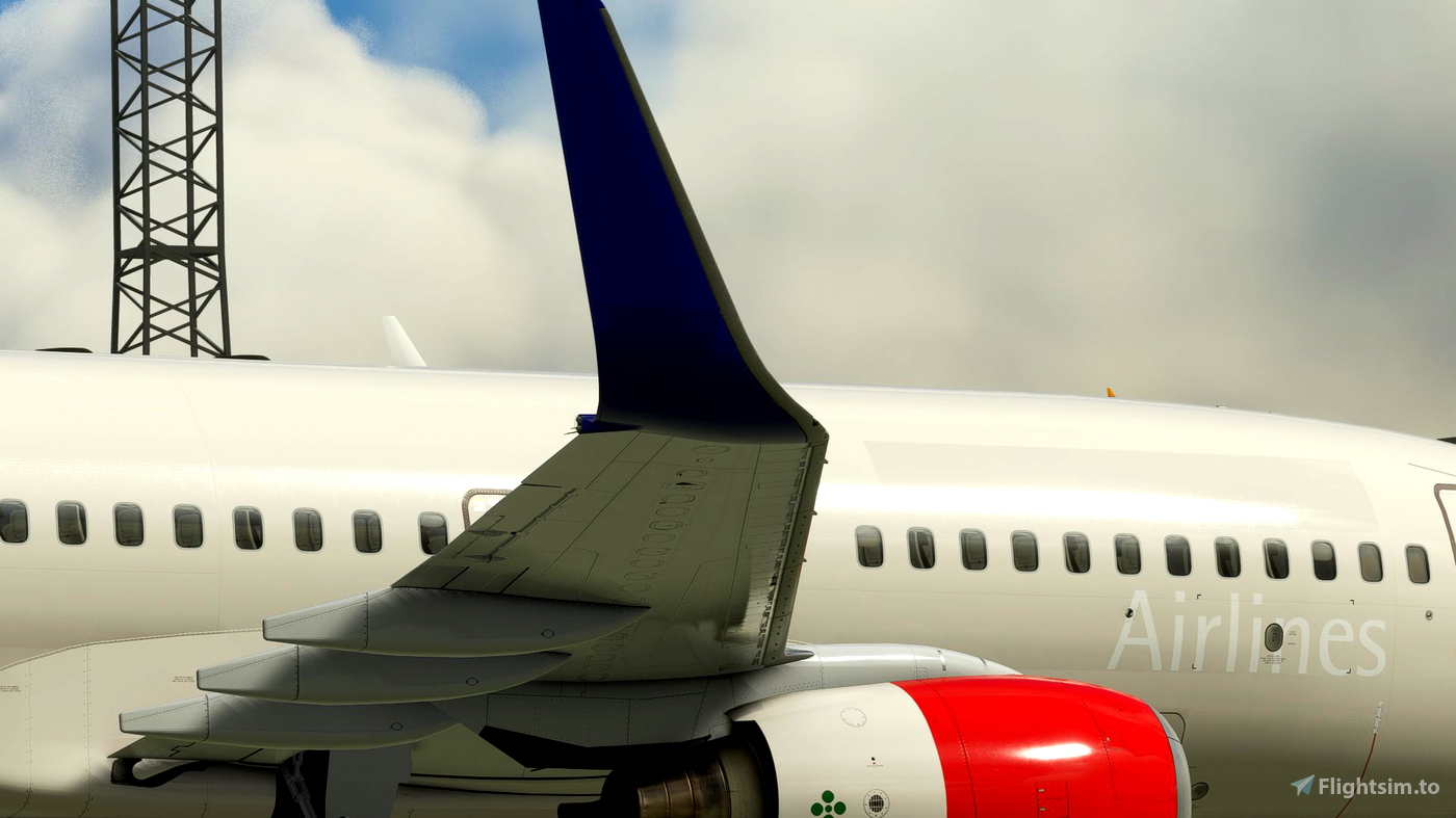 SAS Scandinavian Airlines System [4K] LN-TUL (No SAS titles ...