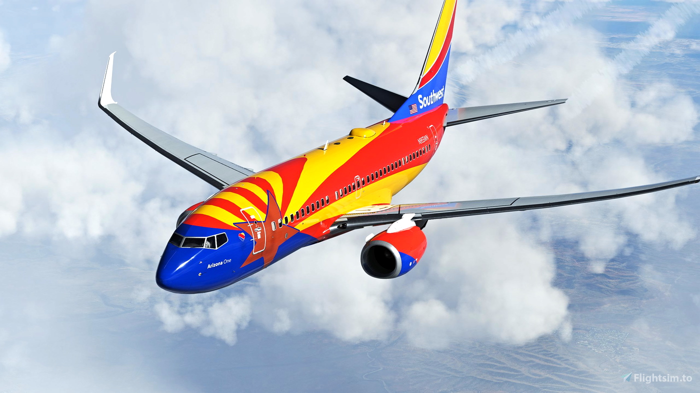 Southwest "Arizona One" [8K] - PMDG 737-700 for Microsoft Flight ...