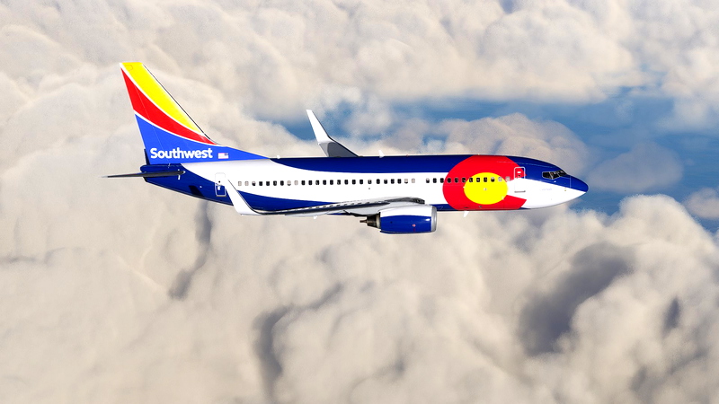 SouthWest Colorado One (N230WN) "New Tail" PMDG 737-700 - 8K for ...