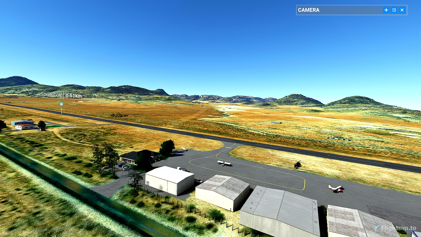 Springbok Airfield for Microsoft Flight Simulator | MSFS