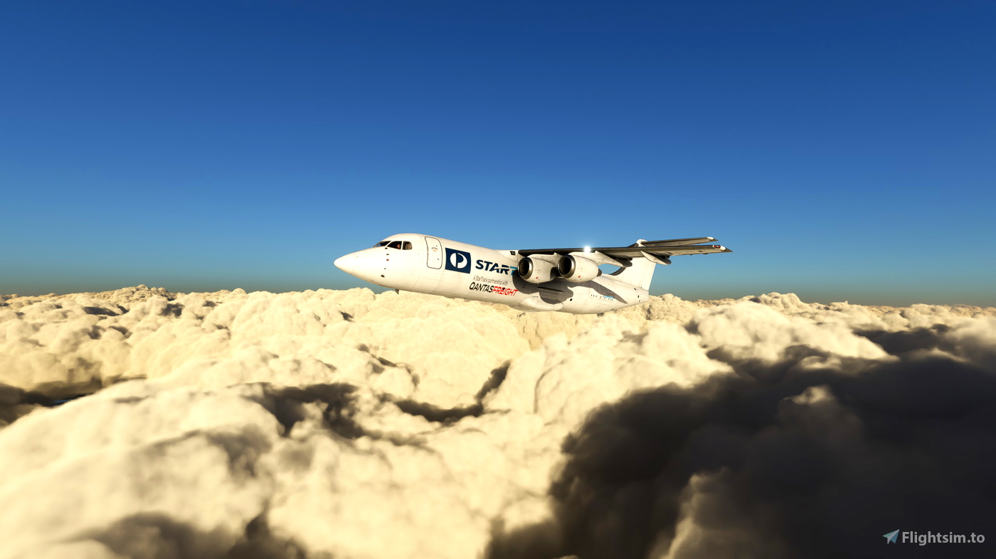 StarTrack 146-300QT Livery [4K] для Microsoft Flight Simulator | MSFS