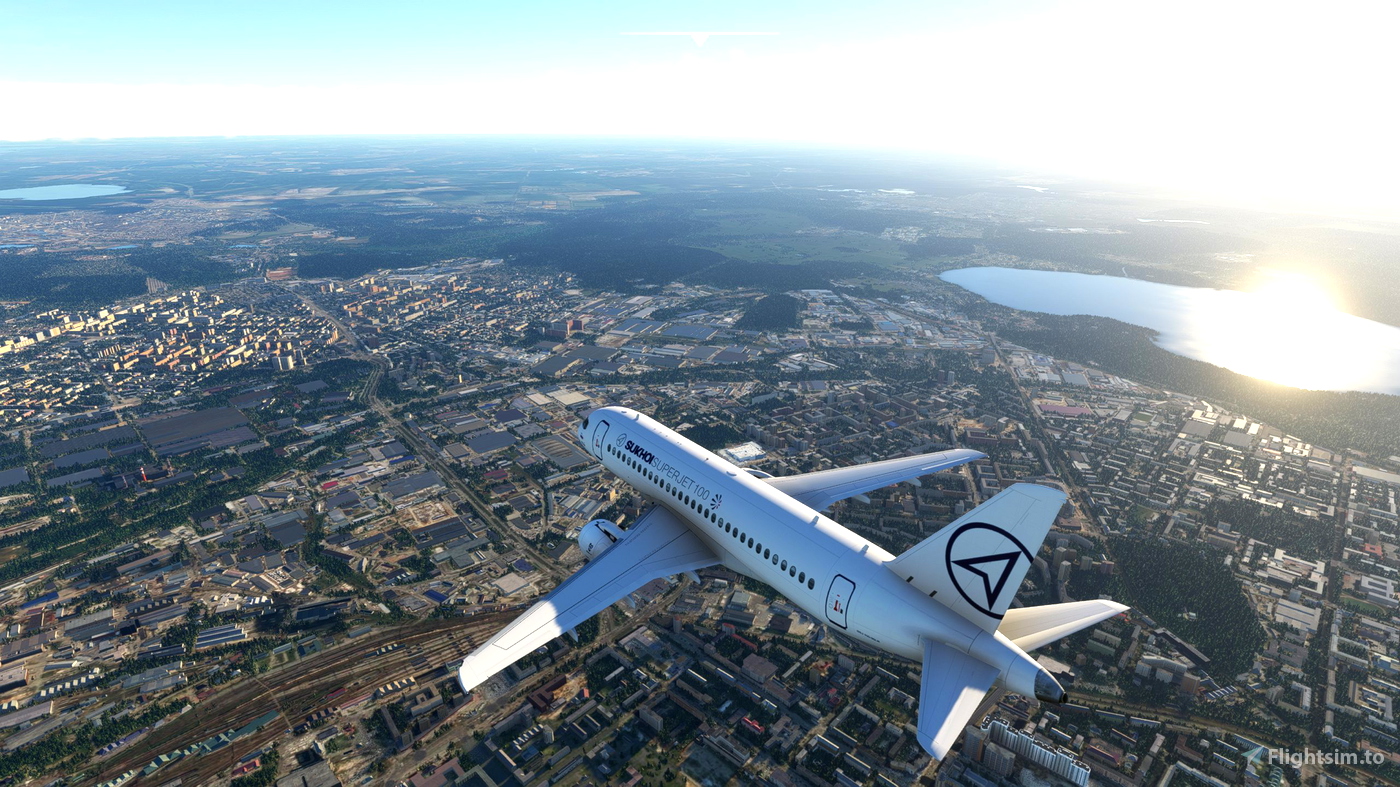 Sukhoi Superjet House colors 97006 for Microsoft Flight Simulator | MSFS