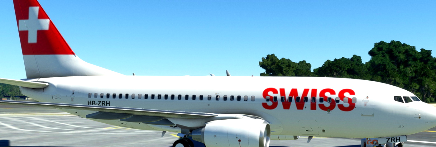 SWISS SCIMITAR WINGLETS for Microsoft Flight Simulator | MSFS