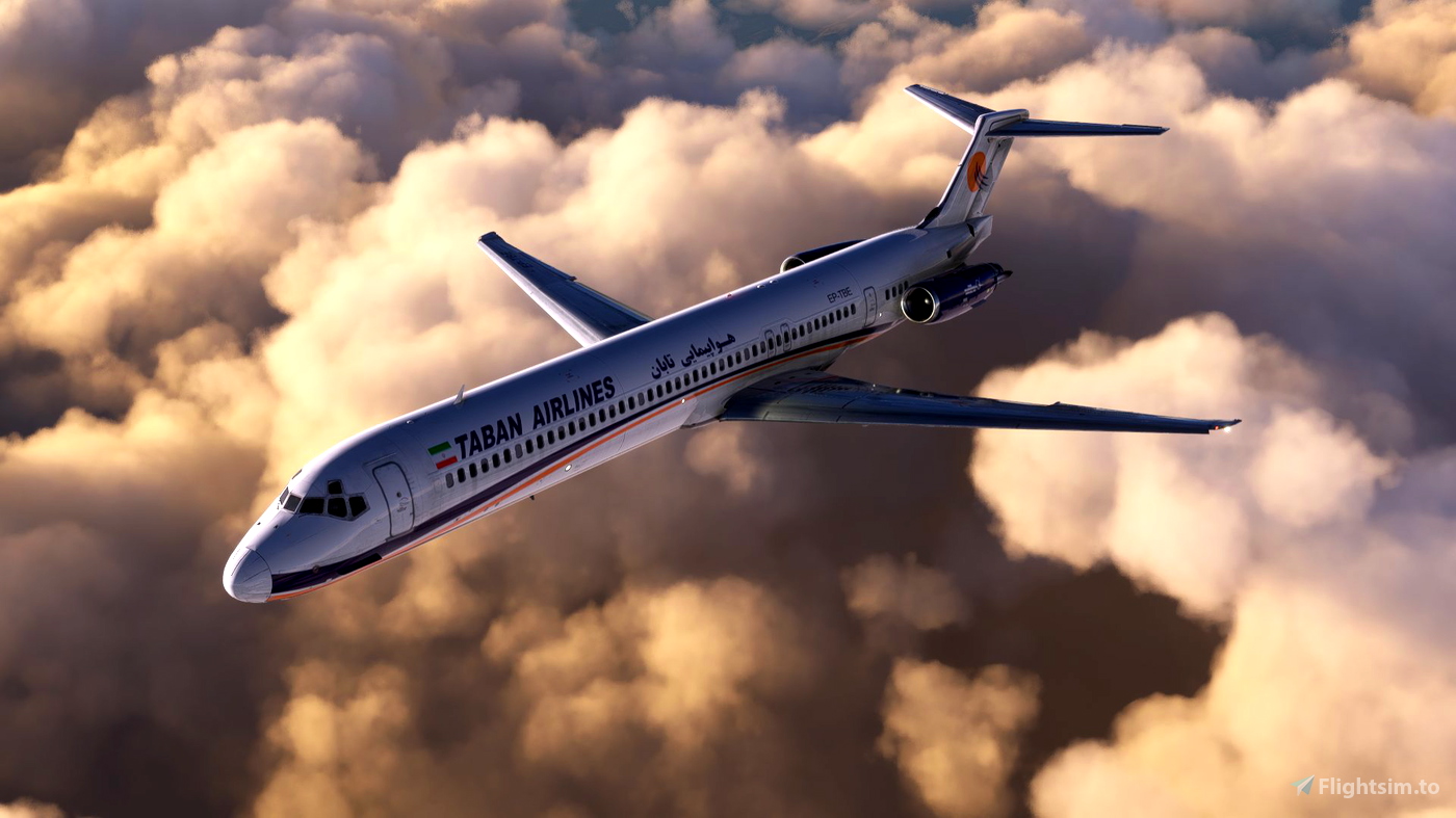 Taban Air Fly The Maddog X MD88 - 8K for Microsoft Flight Simulator | MSFS