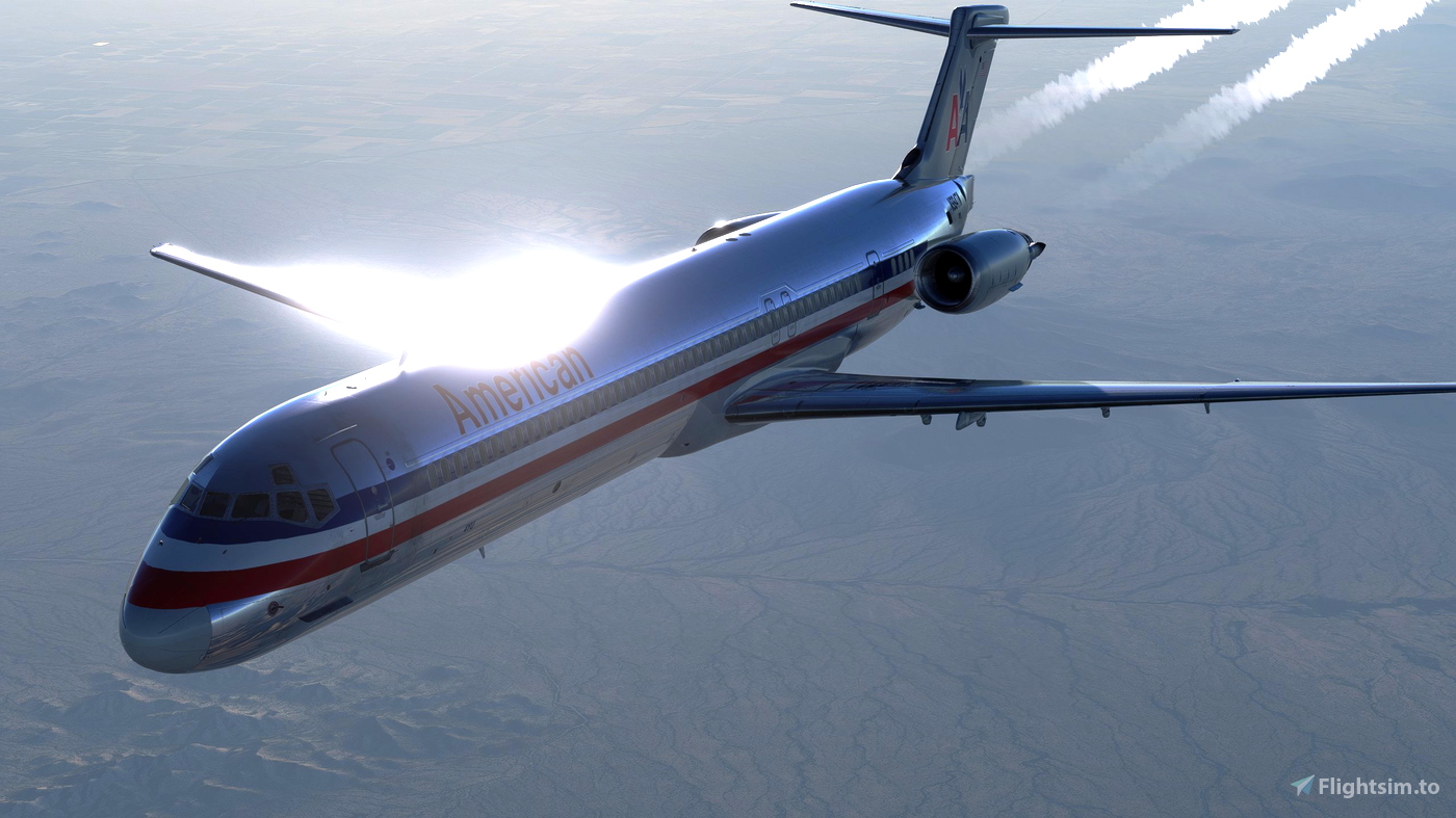 The last MD80 - American Airlines N984TW for Microsoft Flight Simulator ...