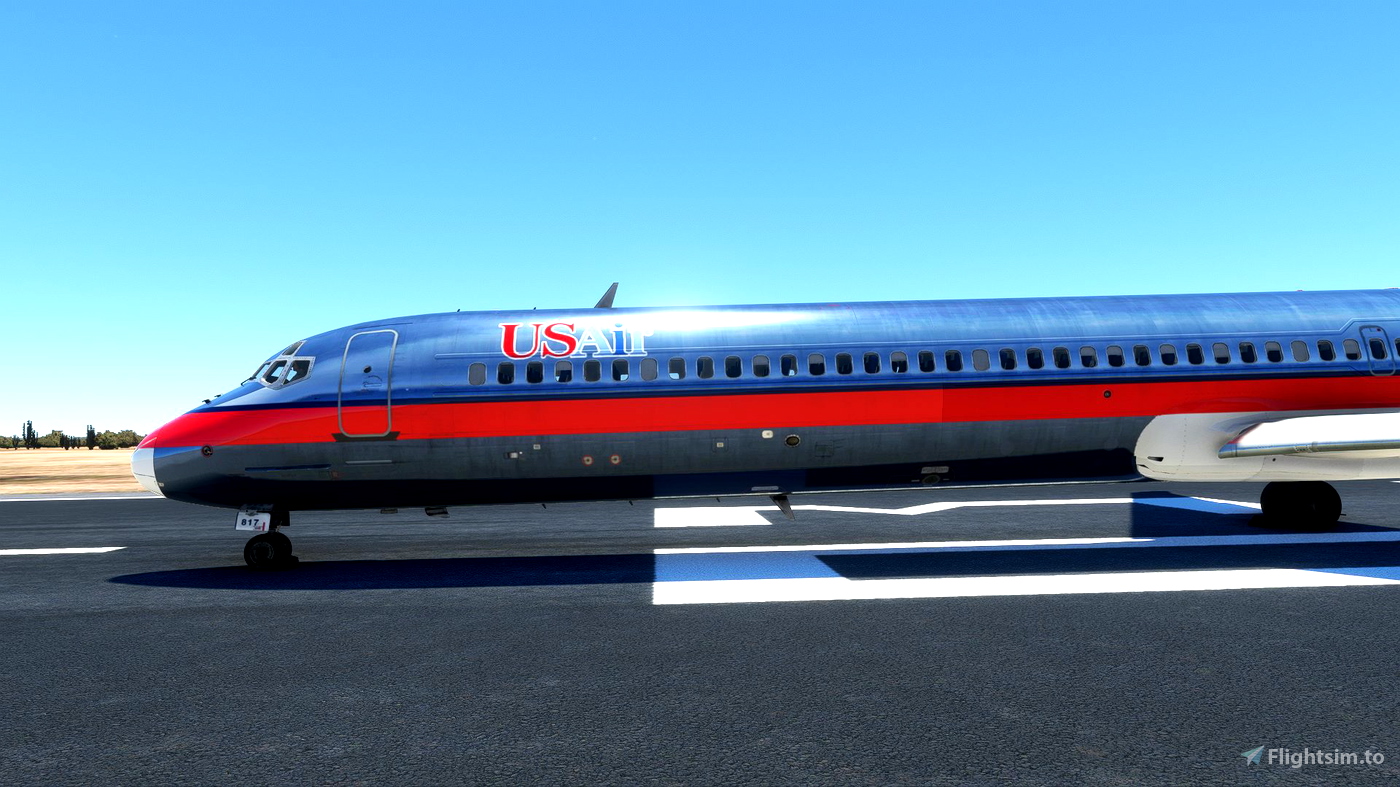 US Air N817US for Microsoft Flight Simulator | MSFS