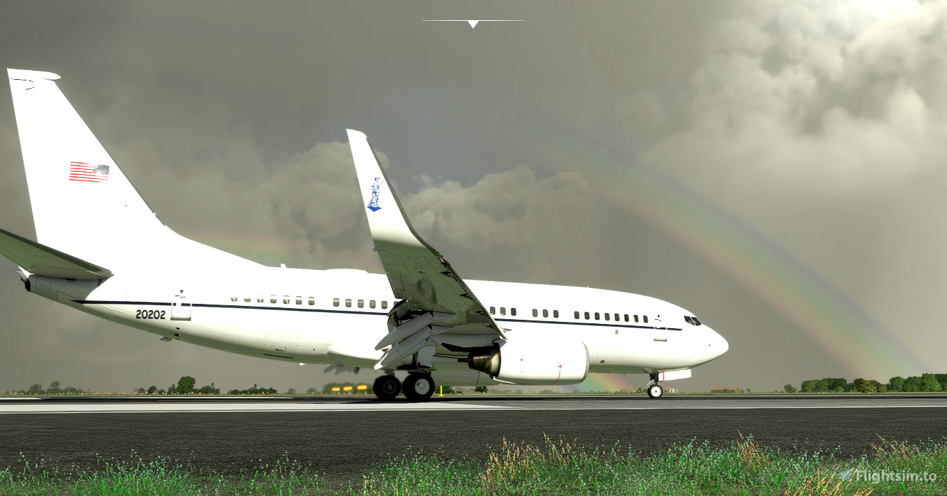USAF 737-700 BBJ [4K] - PMDG 737-700 - (20202) for Microsoft Flight ...