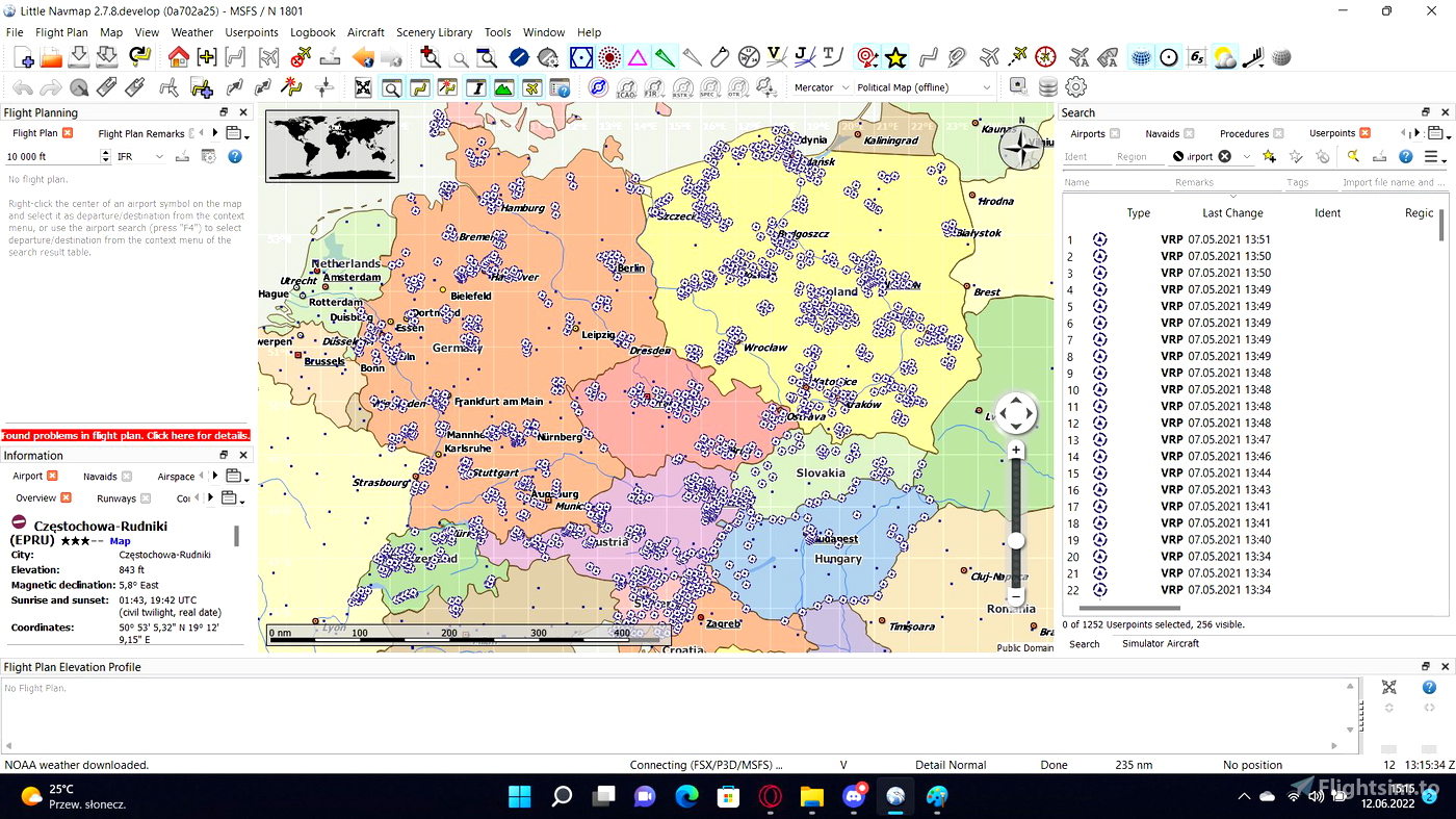 VFR Waypoints of the world for LittleNavMap for Microsoft Flight ...