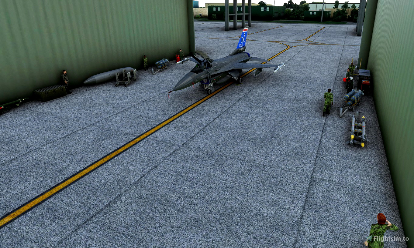 vTAC Joint Base Andrews Ramp Traffic - KADW for Microsoft Flight ...