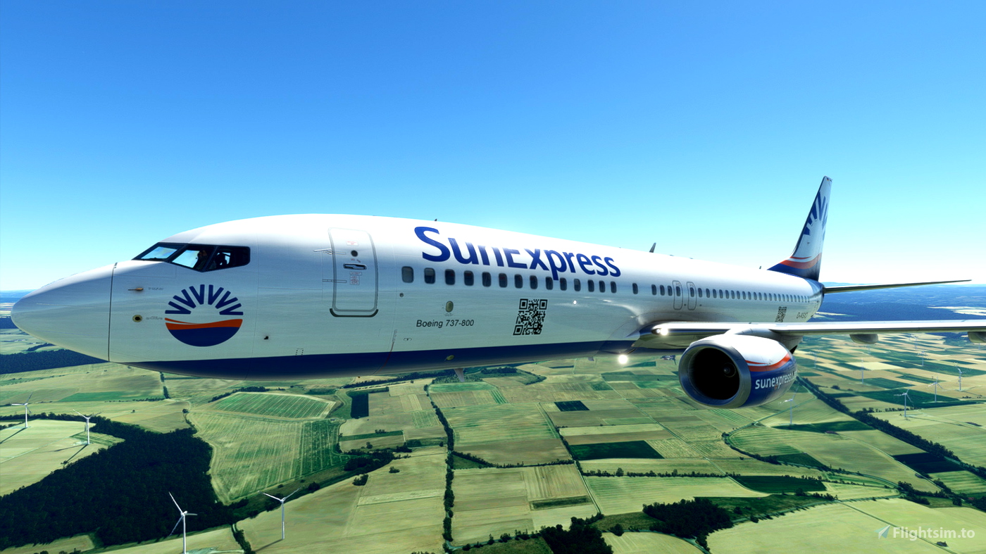 PMDG 737-800 Sunexpress Germany Fleet für Microsoft Flight Simulator | MSFS