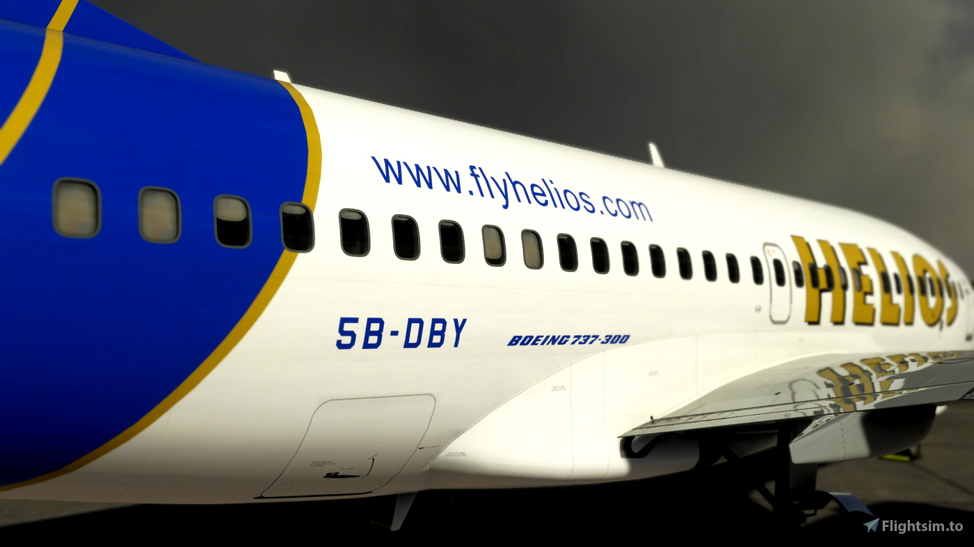 [4K][737-600] Helios Airways 5B-DBY Olympia para Microsoft Flight ...
