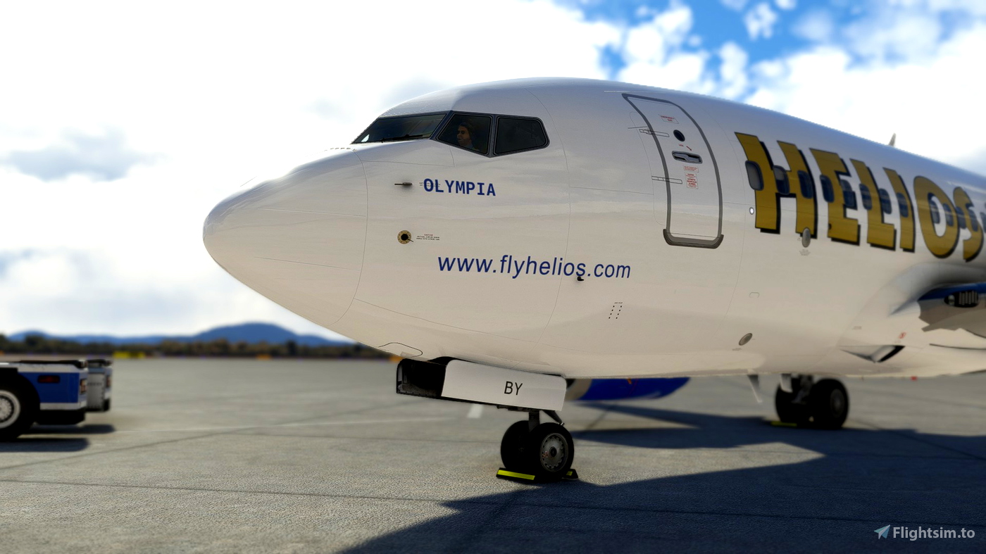 [4K][737-600] Helios Airways 5B-DBY Olympia para Microsoft Flight ...