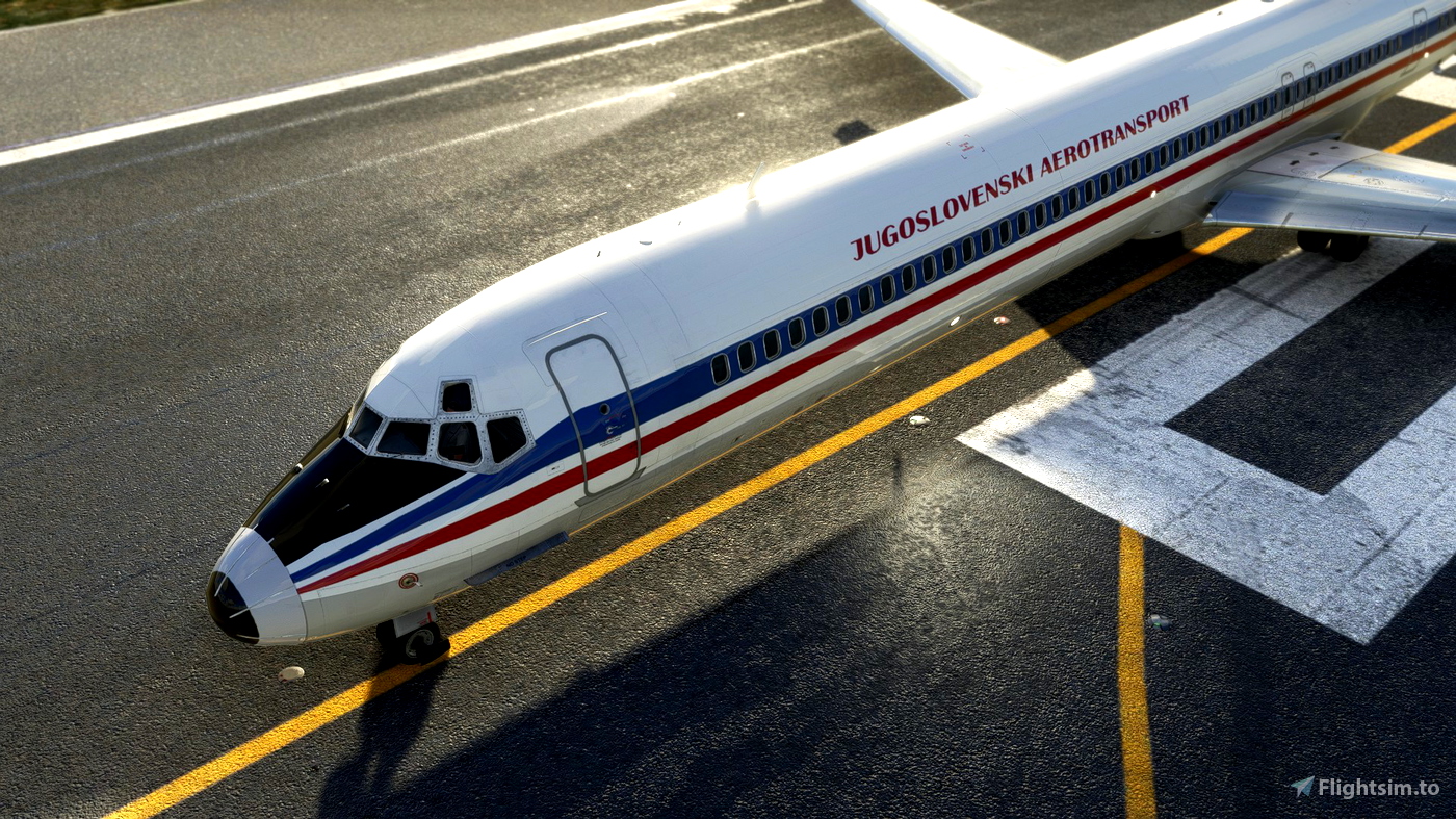 [4K]JAT Yugoslav Airlines YU-AHT for Microsoft Flight Simulator | MSFS