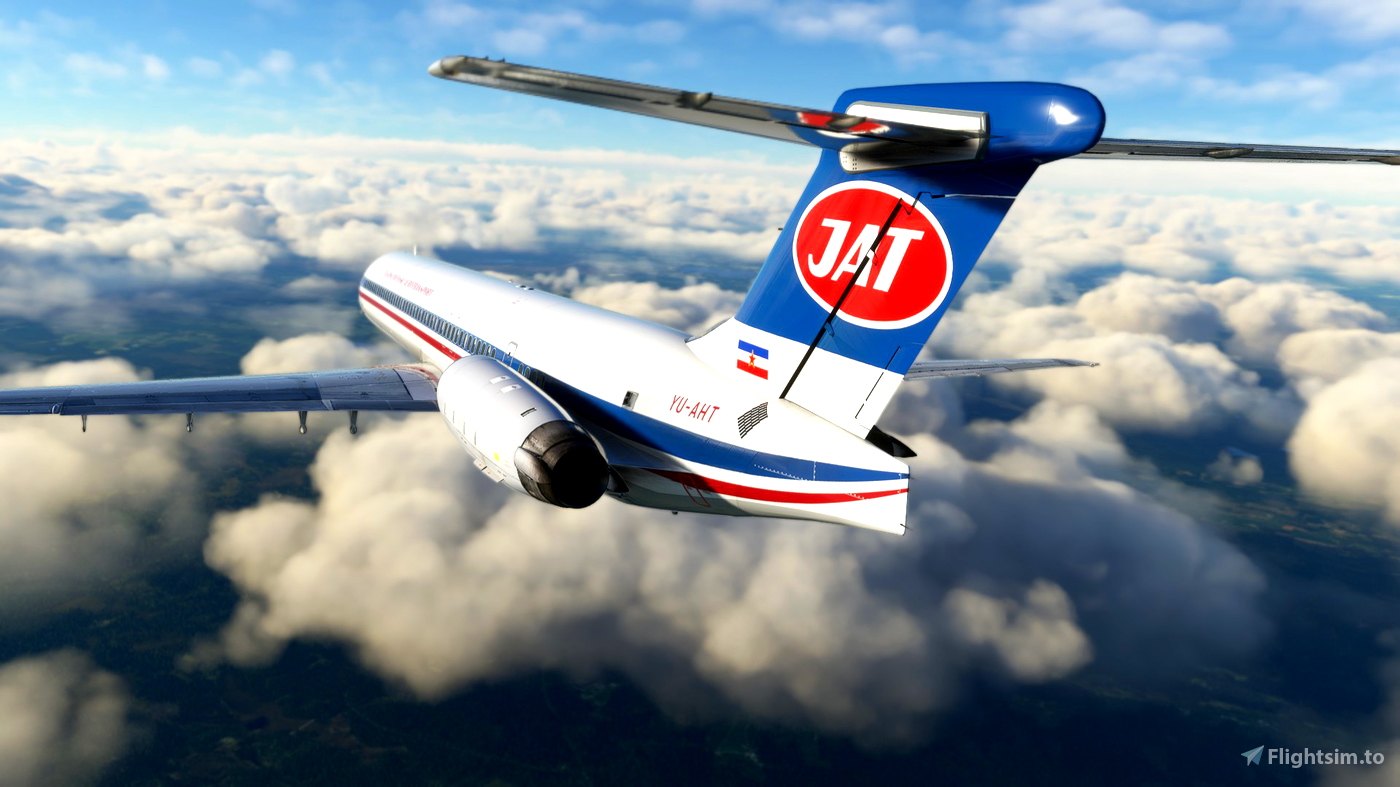 [4K]JAT Yugoslav Airlines YU-AHT for Microsoft Flight Simulator | MSFS