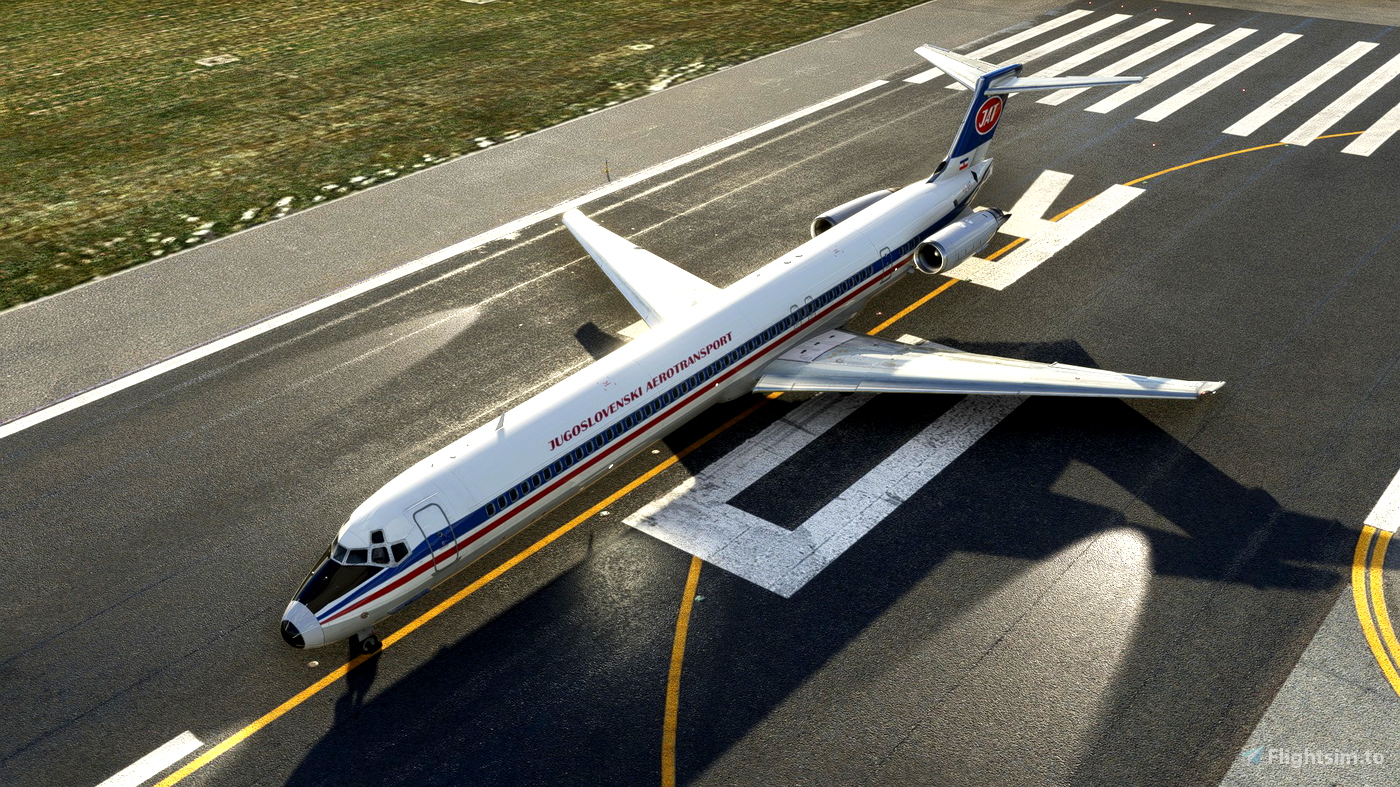 [4K]JAT Yugoslav Airlines YU-AHT for Microsoft Flight Simulator | MSFS
