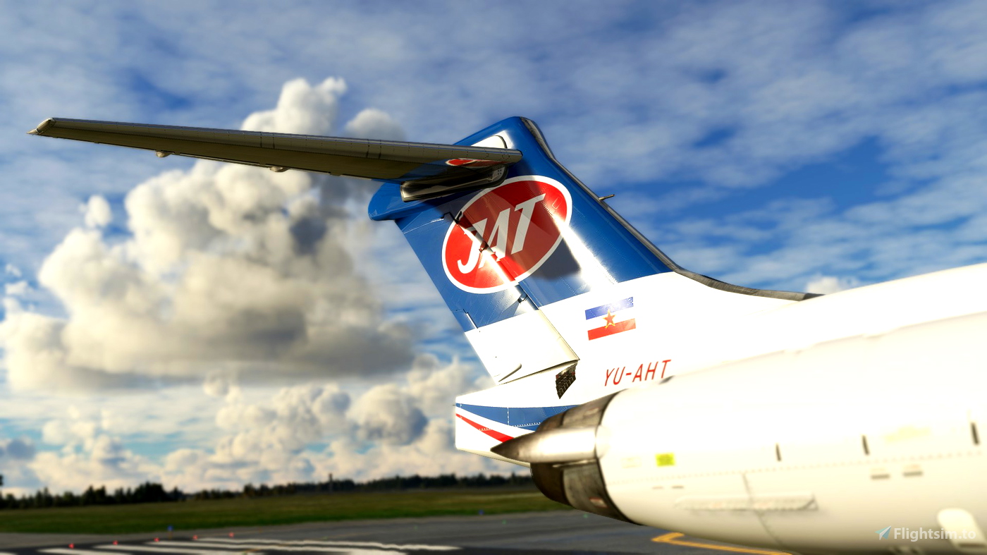 [4K]JAT Yugoslav Airlines YU-AHT for Microsoft Flight Simulator | MSFS