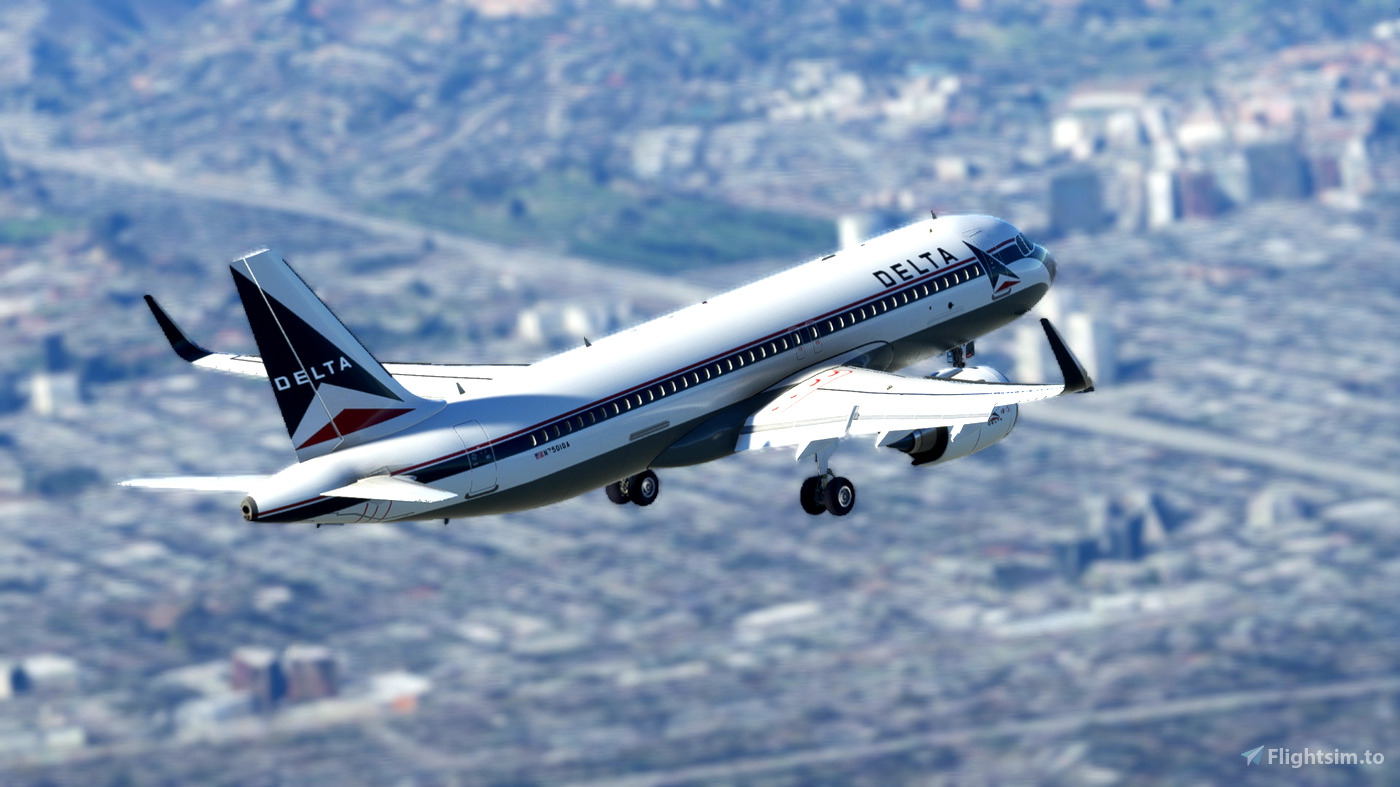 [A32NX] Delta 'Widget' N75010A [8K] Livery for Microsoft Flight ...