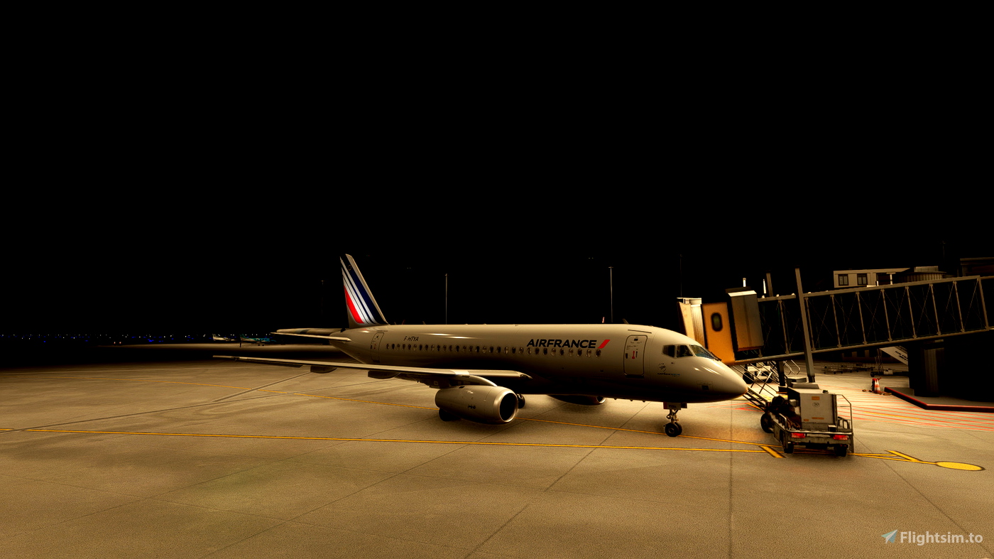 SU95X Headwind Simulations | Sukhoi superjet 100 Air France F-HTYA 对于 ...