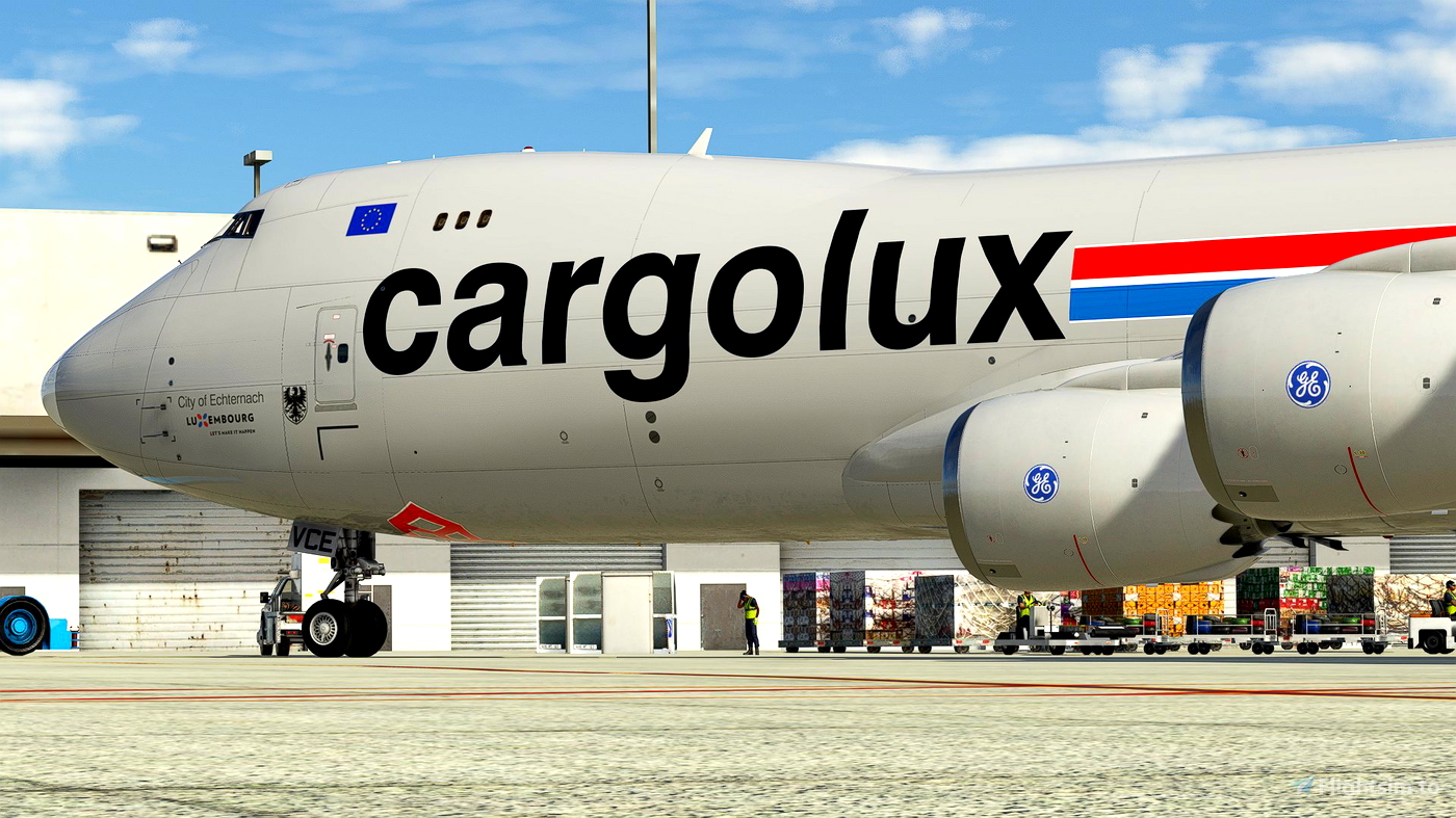 747-8F Cargolux LX-VCE for Microsoft Flight Simulator | MSFS