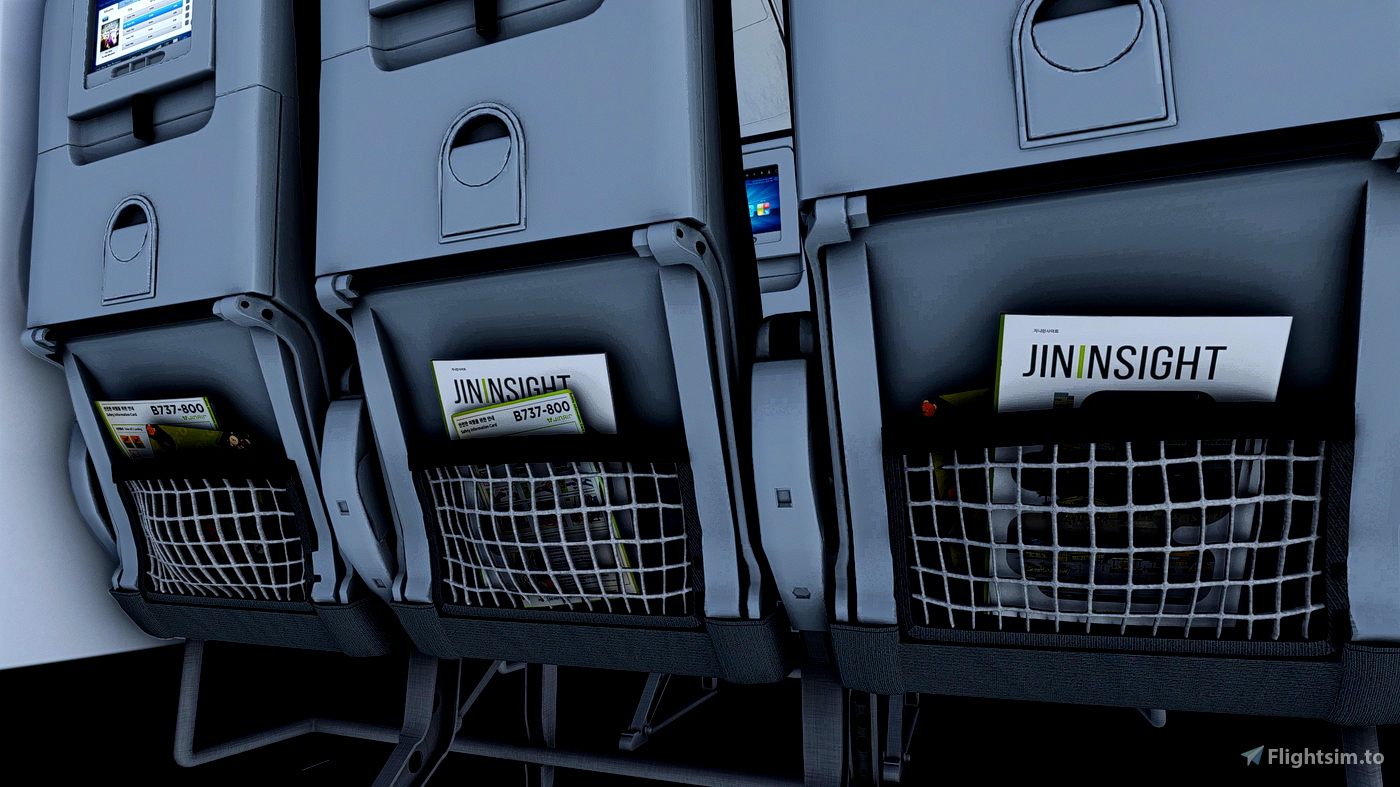 [8K&4K]Jinair livery for PMDG 737-800 for Microsoft Flight Simulator | MSFS